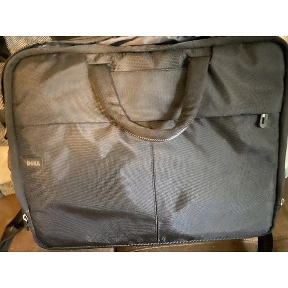 Bags | Dell 17 Computer Laptop Carrying Case Briefcase Tote Shoulder ...